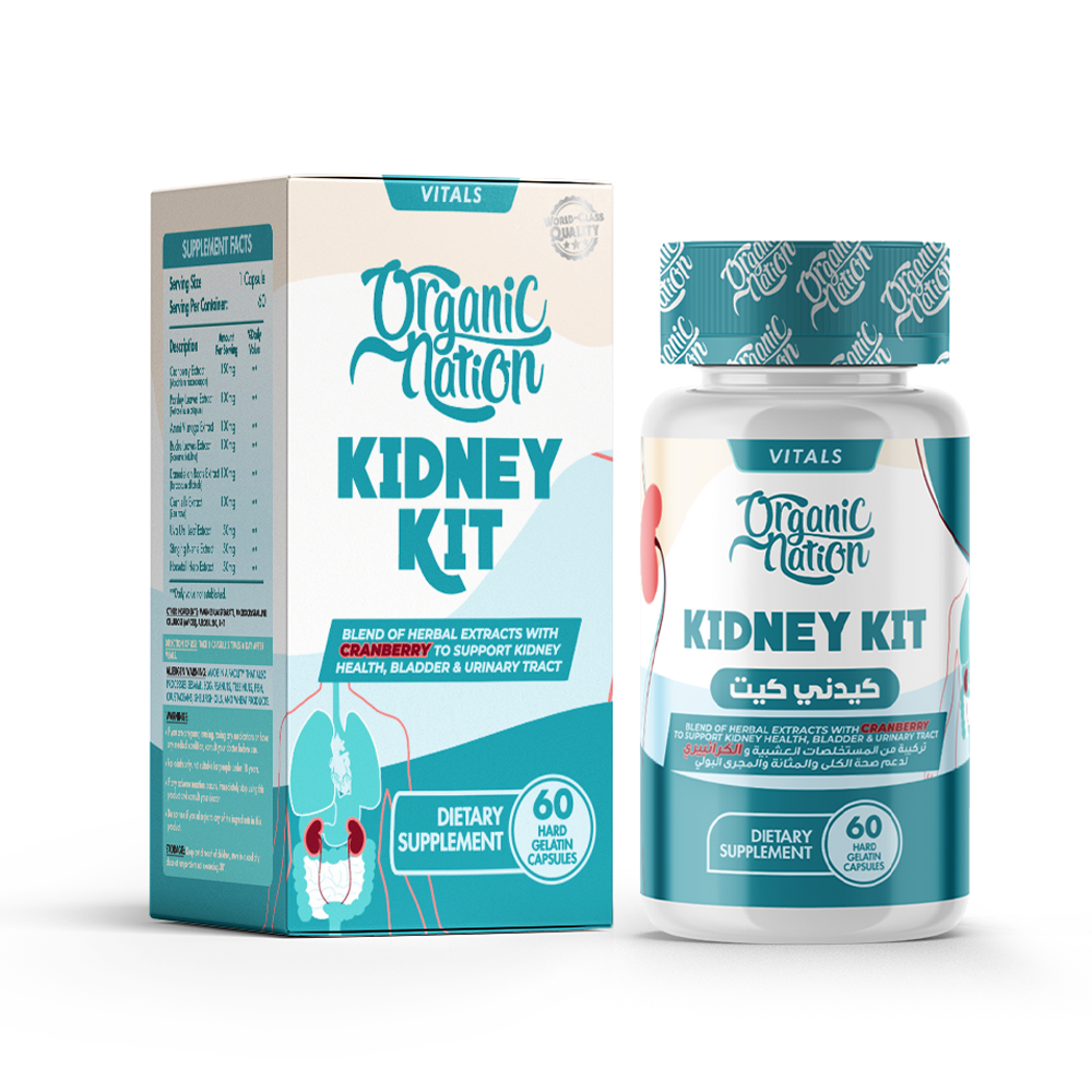 Organic Nation Kidney Kit-60Serv.-60 Capsules | Maxmuscle Elite